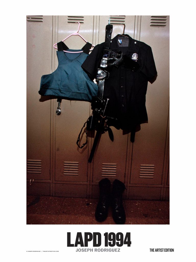 Joseph Rodriguez LAPD 1994 Poster #2 - The Artist Edition Premium ...